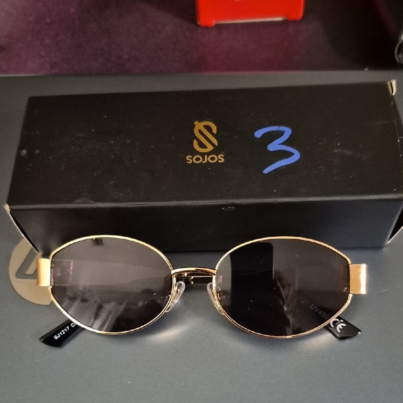 Accessories | Sojos Gold Frame Sunglasses | Poshmark